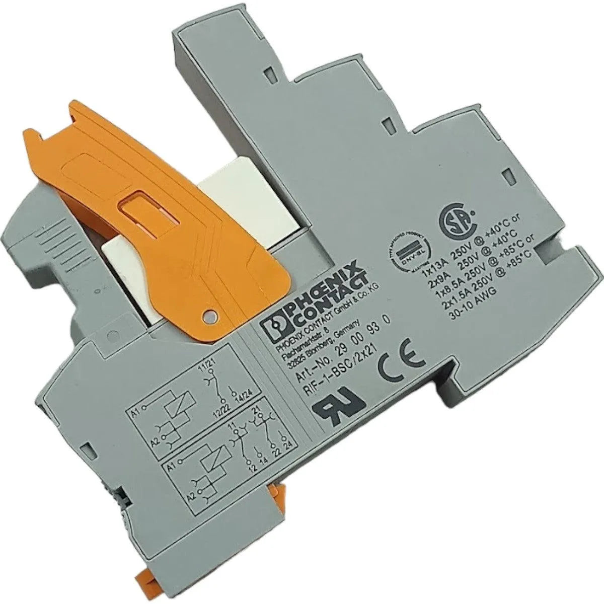 Rele Interface Phoenix Contact RIF-1-RSC-LDP- 250V 30-10AWG – Cabo Eletro