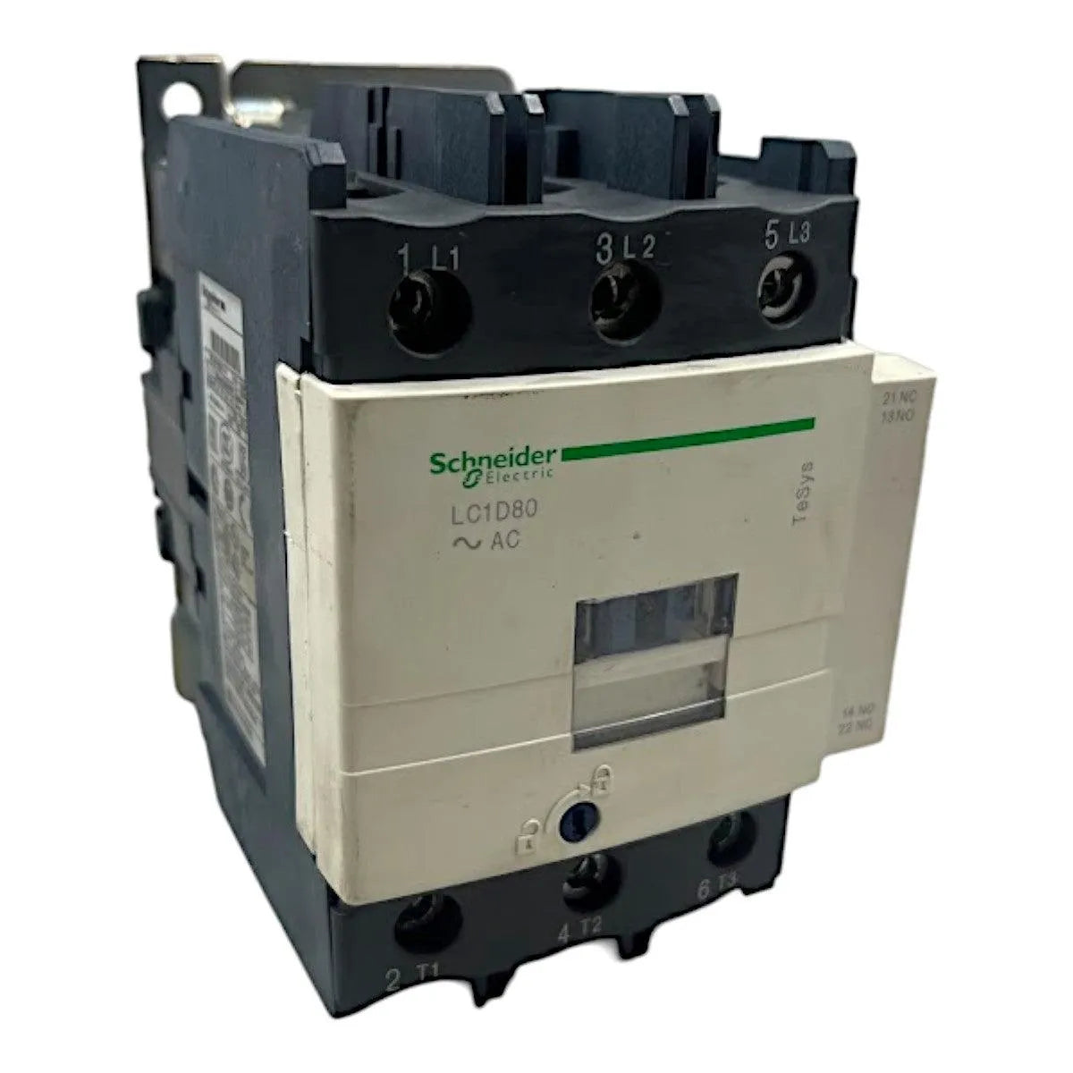 Contator Tripolar Schneider LC1D80G7 80A 120v 1NA+1NF – Cabo Eletro