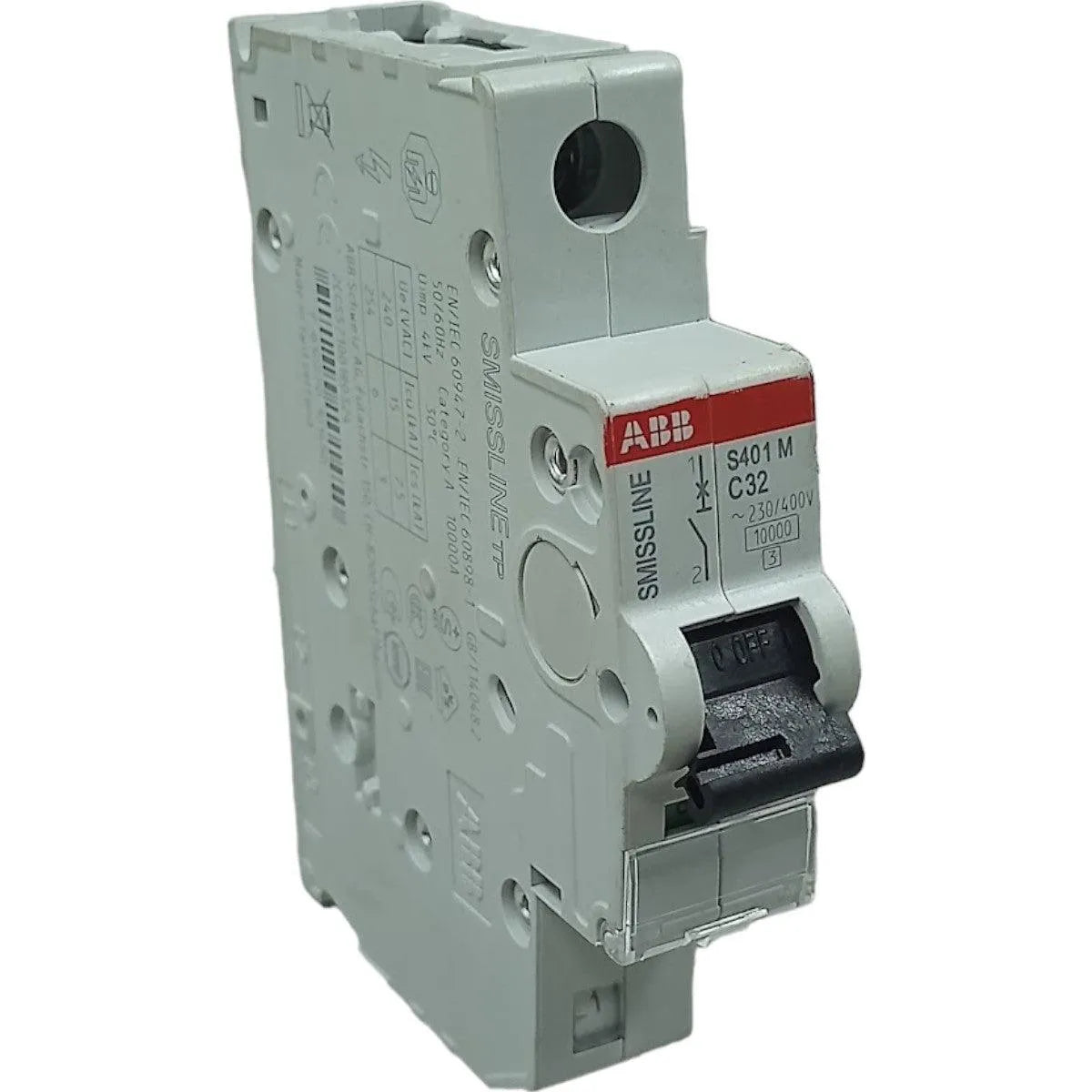 Disjuntor Monopolar ABB S401M-C32 Curva C 32A 230/400v 10kA – Cabo Eletro