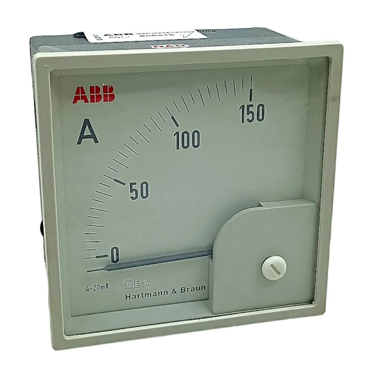 Amperímetro Analógico 96x96 ABB 0 A 150 4-20mA – Cabo Eletro