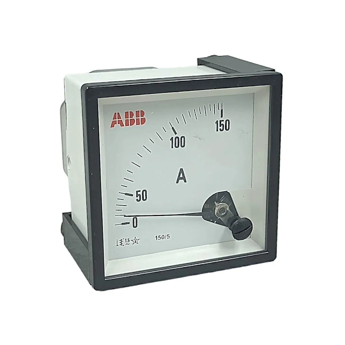 Amperímetro Analógico FM 72x72 ABB 0 a 150A 1:1 – Cabo Eletro