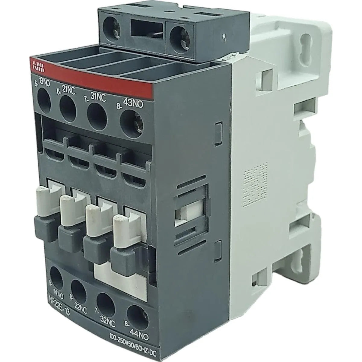 Contator Tripolar ABB NF22E-13 100-250vDC 50/60Hz 2NA+2NF – Cabo Eletro