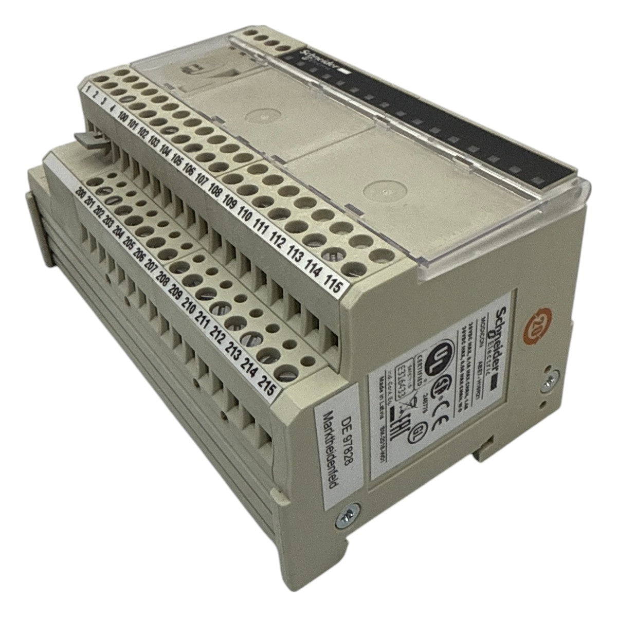 Módulo de Interface Schneider ABE7H16R21 30vDC – Cabo Eletro