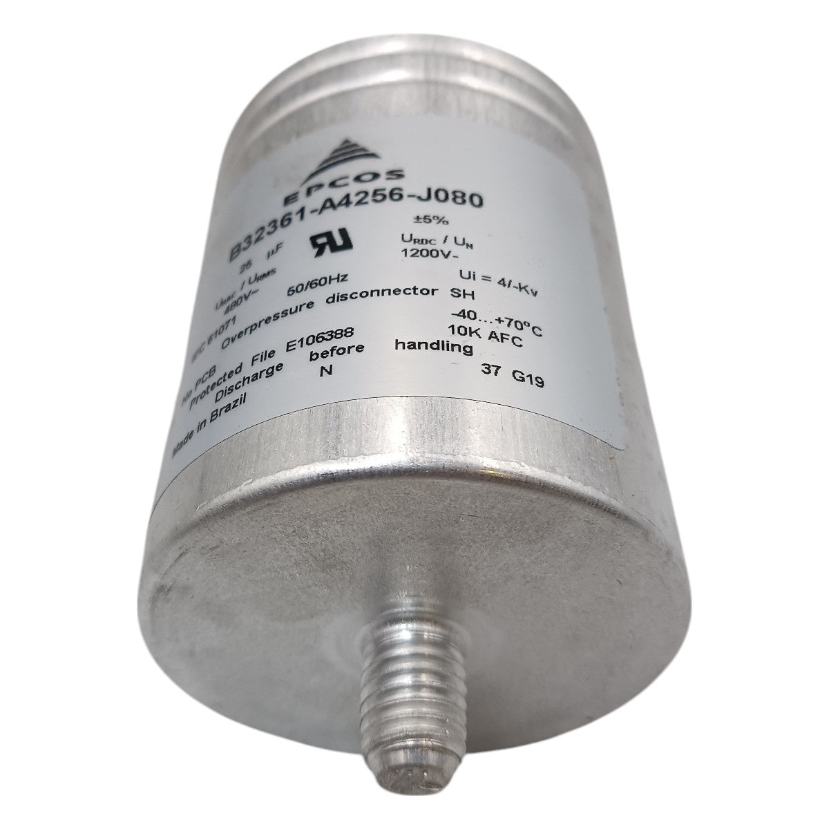 Capacitor EPCOS B32361-A4256-J080 25uF 480v 50/60Hz – Cabo Eletro