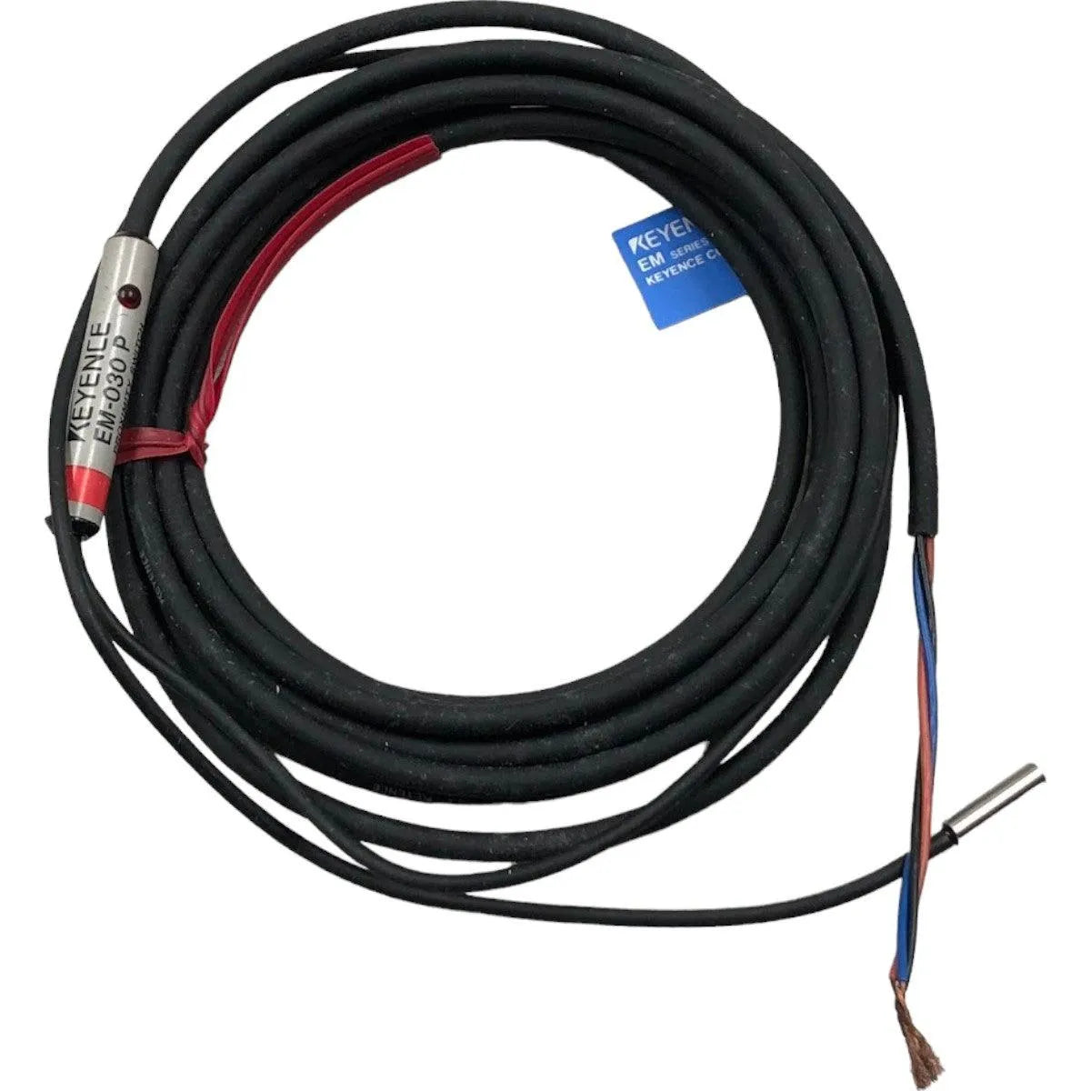 Sensor Indutivo Keyence EM-030P Blindado PNP – Cabo Eletro