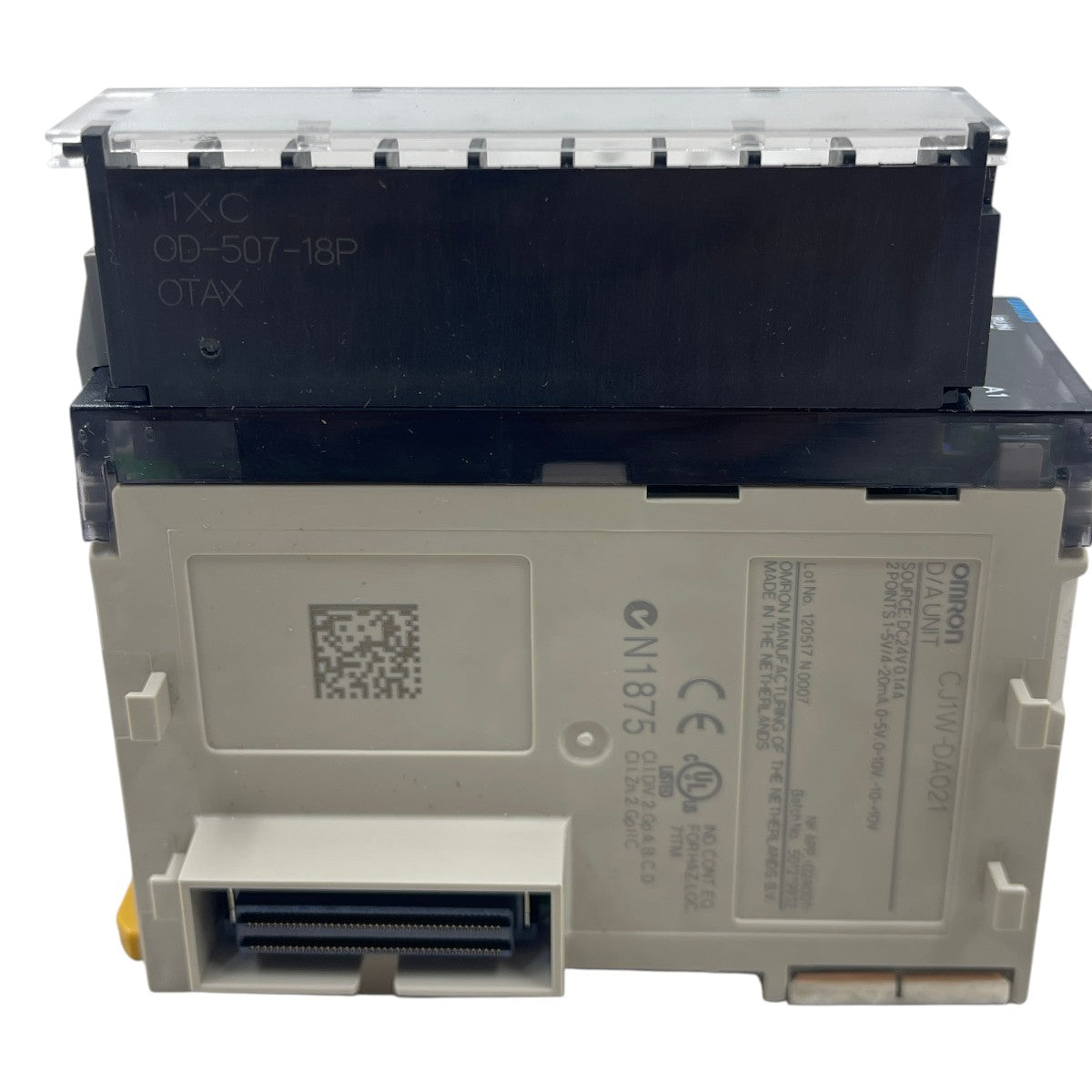 OMRON PLC Module CJ1W-DA021 24VDC 0.14A – Cabo Eletro