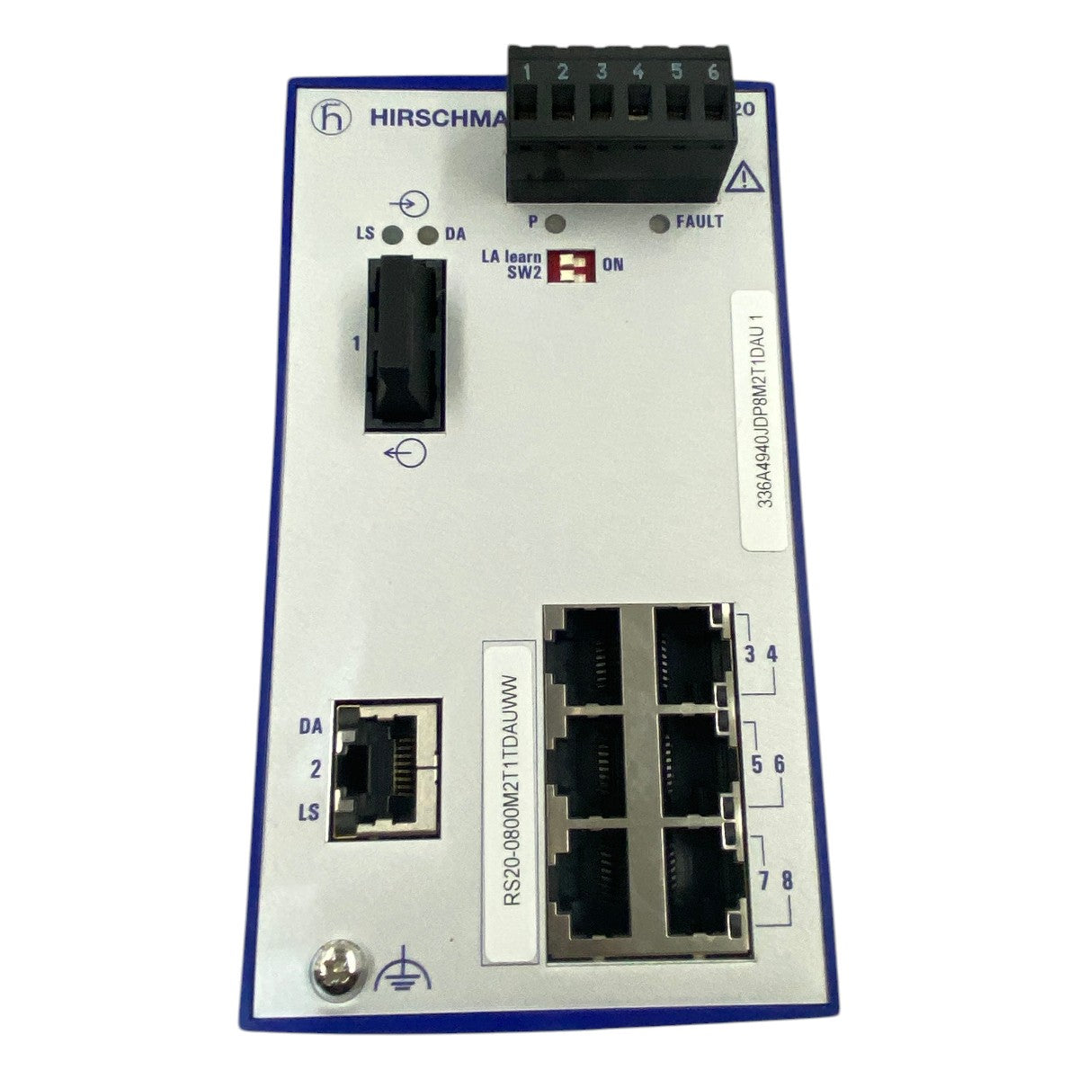 Switch Ethernet HIRSCHMANN RS20-0800MT1TDAUVW – Cabo Eletro